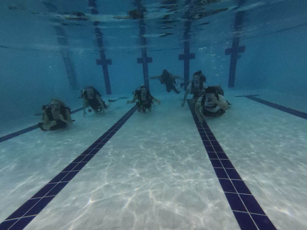 Pool Scuba Diving
